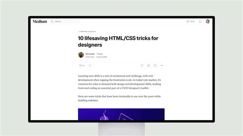 10 Lifesaving Htmlcss Tricks For Designers Fountn