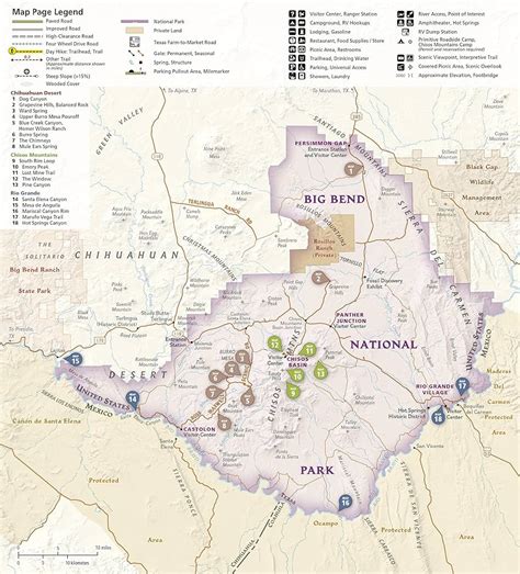 Big Bend National Park Map Which Big Bend Texas Co Op Power