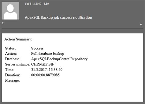 How To Set Up Email Notifications For Backup Jobs In SQL Server Solution Center