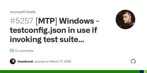 Mtp Windows Testconfigjson In Use If Invoking Test Suite Multiple Times Concurrently
