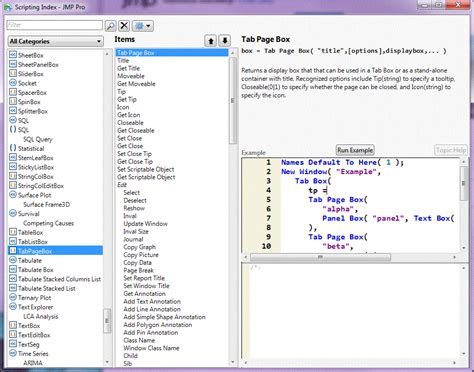 tabbox jmp user community