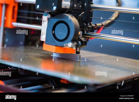 Automatic Three Dimensional 3d Printer Performs Product Creation