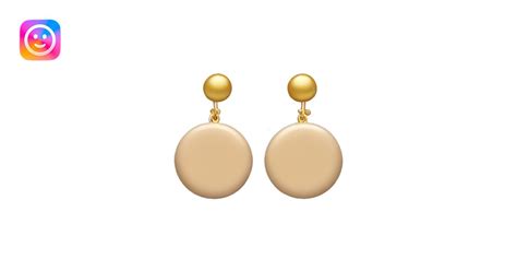 Beige Earring Emoji Ai Emoji Generator