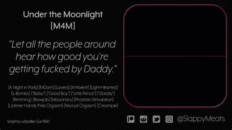 M M Your Babefriend Plays With You In The Parisian Moonlight Audio