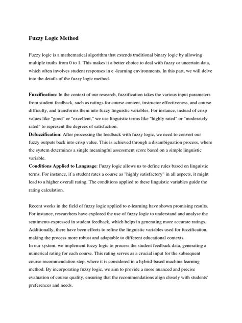 Smart Rating Fuzzylogic Pdf Fuzzy Logic Computing