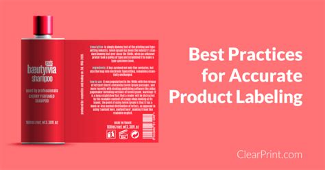 How Accurate Product Labels Impact Sales