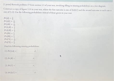 Solved Point Rework Problem From Section Of Your Chegg Com