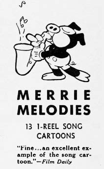 Looney Tunes 1931 A Good Year Indeed
