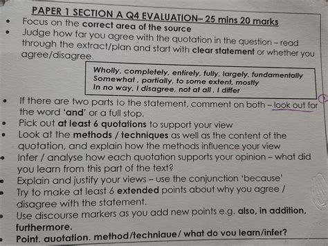 Aqa English Language Gcse Paper 1 Uk Gcse English Literature