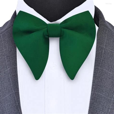 Mens Bow Ties Fashion Pink Champagne Blue Solid Bowtie Classic