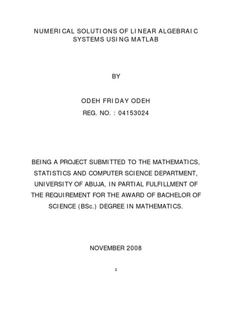 Numerical Solution Pdf Matrix Mathematics Eigenvalues And Eigenvectors