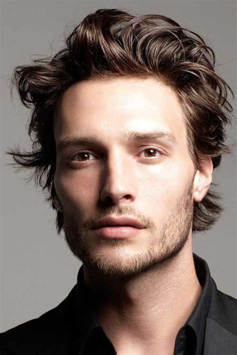 Trends Lifes Medium Length Wavy Hair Mens Hairstyles 2020