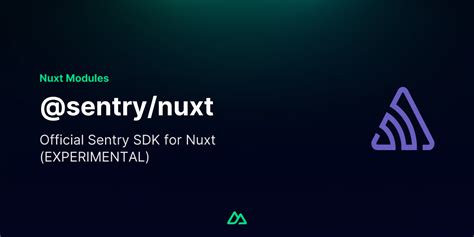 sentry nuxt · nuxt modules