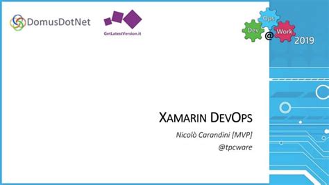 Xamarin Devops Ppt
