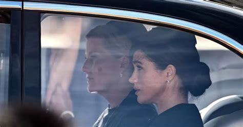 Meghan Markle And Sophie Wessex Will Follow Queens Funeral Procession