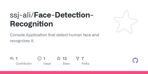 Github Ssj Aliface Detection Recognition Console Application That Detect Human Face And