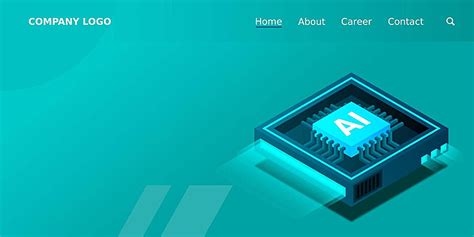 Ai Web Banner With Cloud Computing Data Mining Neural Network Vector