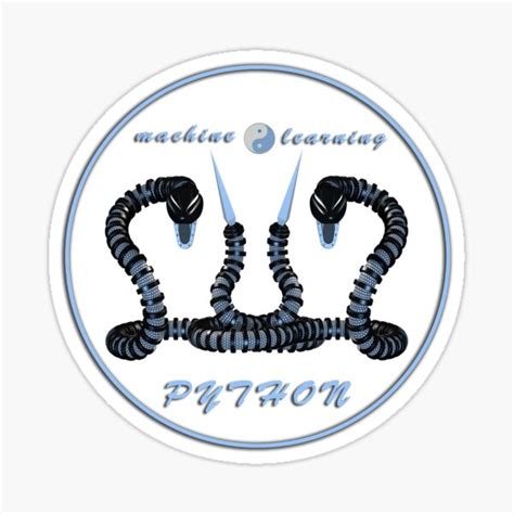 Machine Learning Python Coder Design Sticker For Sale By Coder T Redbubble