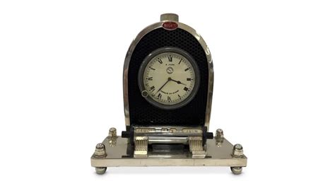 Bugatti Desk Clock With Calendar By Glyn Of London Unwrapped The
