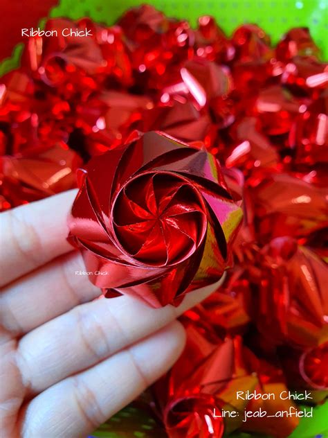 เหลือขั้นตอน ติดกลีบเลี้ยง Ribbon Chick เหรียญโปรยทาน