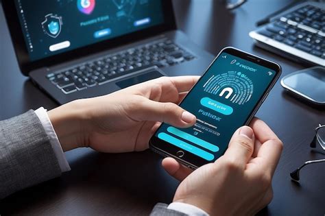 Premium Photo Cyber Security And Security Password Login Online Concept Hands Typing And