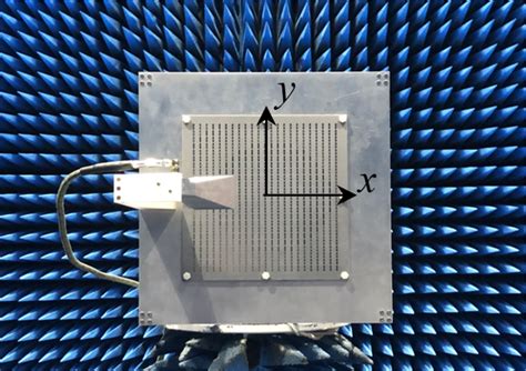 Reflectarray Prototype Under Test Download Scientific Diagram