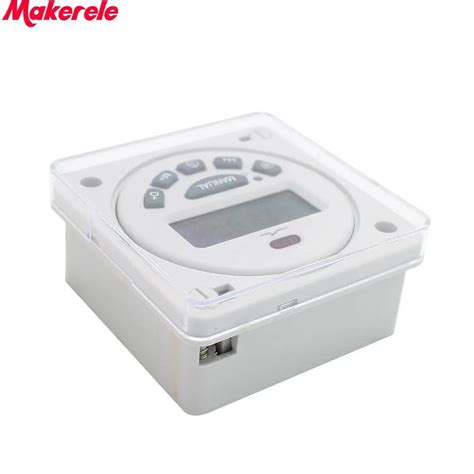 L701 With Shell 16a Digital Time Switch Weekly Programmable Electronic Timer Ac 220v 110v Ac Dc