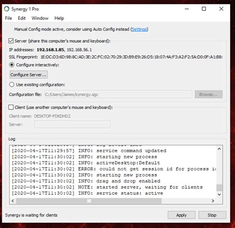 Failed To Connect To Server Timed Out General Discussion Symless Forums