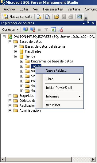Crear Base De Datos SQL SERVER SQL SERVER Tecpro Digital