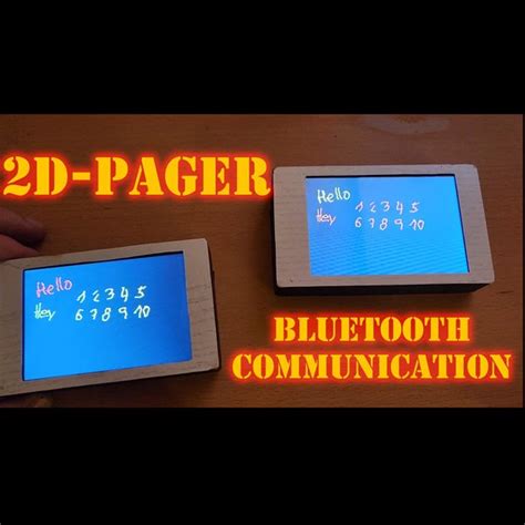 2d Pager Write Draw Play In Real Time