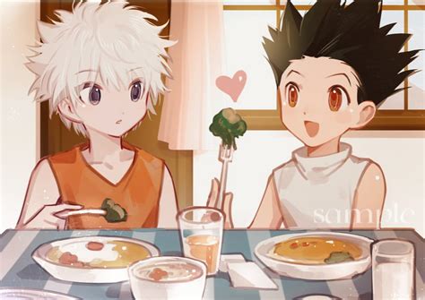 Killua Zoldyck And Gon Freecss Hunter X Hunter Drawn By Kiko Danbooru