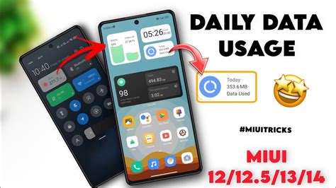 ENABLE MIUI 13 14 Daily Data Usage Use Feature In Any Redmi Poco