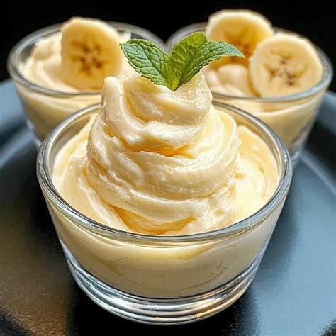 Mousse De Banana Delicias Culinarias