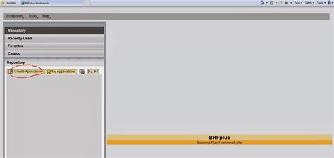 TECHSAP Creating A Simple BRF Application