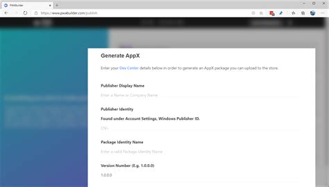 Generate Appx Page Layout Overflowing Off Screen Not Scrollable
