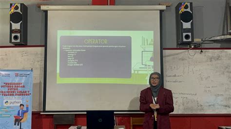 Workshop Python Dasar Untuk Siswa Siswi Kelas 7 Smp Telkom Bandung Oleh Tim Pengabdian