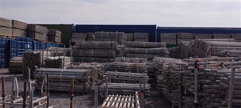 Unmissable Offer 210 €kg HÜnnebeck Modex Used Scaffolding Articles