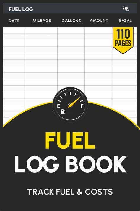 Fuel Log Book Gas Tracking For Business And Personal Use Books Nili