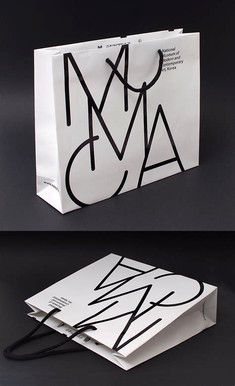 국립현대미술관 쇼핑백 쇼핑백제작샘플 모아패키지 쇼핑백 쇼핑백 디자인 종이가방 쇼핑백