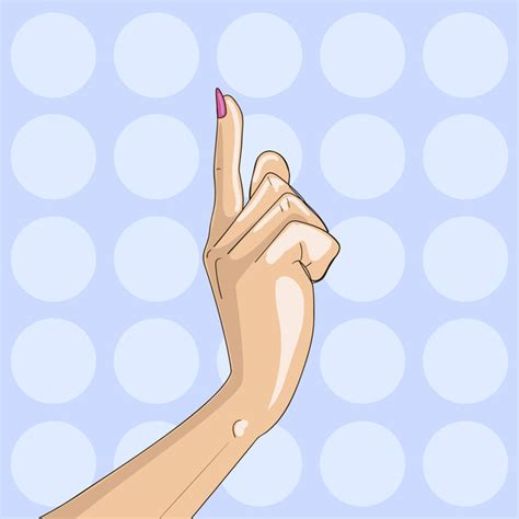 Vectores De Stock Sin Royalties De Index Finger Attention