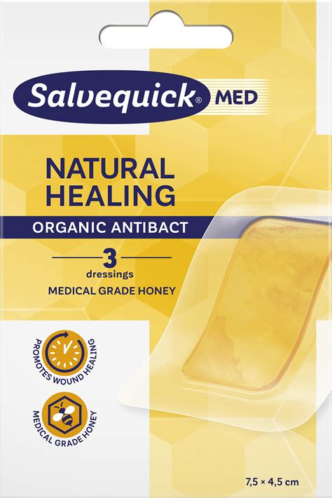 Köp Salvequick Med Natural Healing Plåster 3 St Apohem
