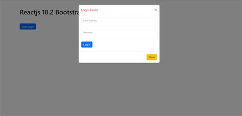 Reactjs 182 Bootstrap 5 Modal Popup Form Therichpost