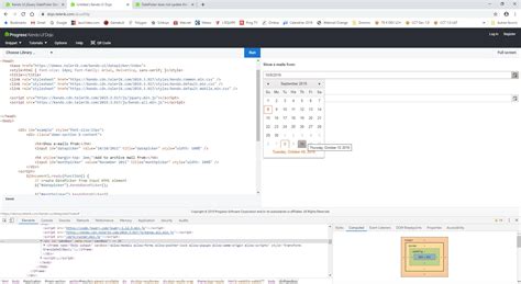 Datepicker Is Cut Off At The Bottom If Font Size Is Set To Px Or Px In Chrome Issue