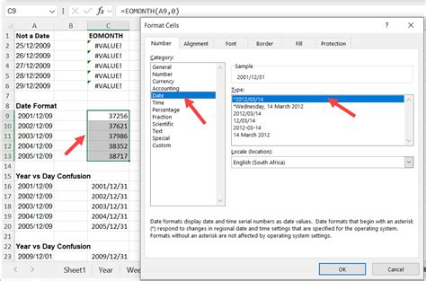 Eomonth Function Not Working In Excel • Za