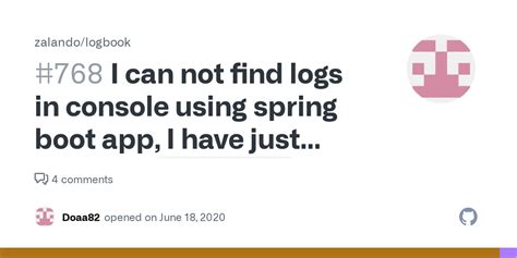 I Can Not Find Logs In Console Using Spring Boot App I Have Just Installed Logbook Spring Boot