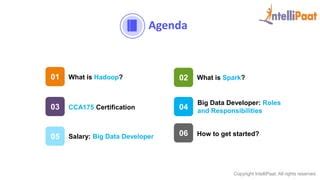CCA Hadoop Spark Developer Certification Cloudera CCA Exam PPTX