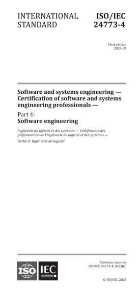ISO IEC Software And Systems Engineering Certification Of Software And Systems