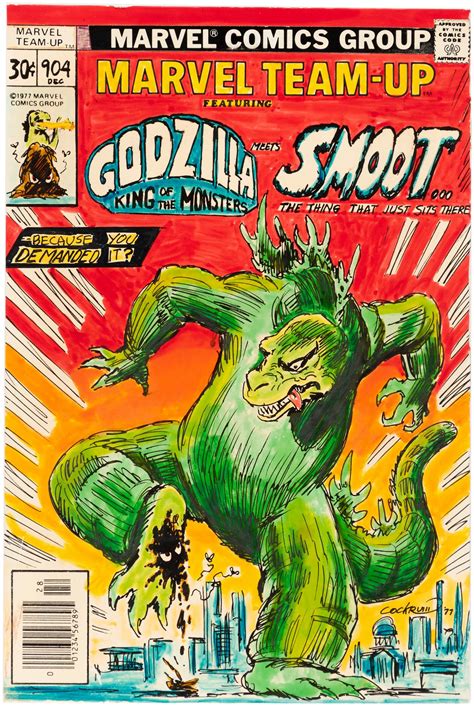 Hakes Dave Cockrum Lot Of Three Unpublished Colorized Gag Covers