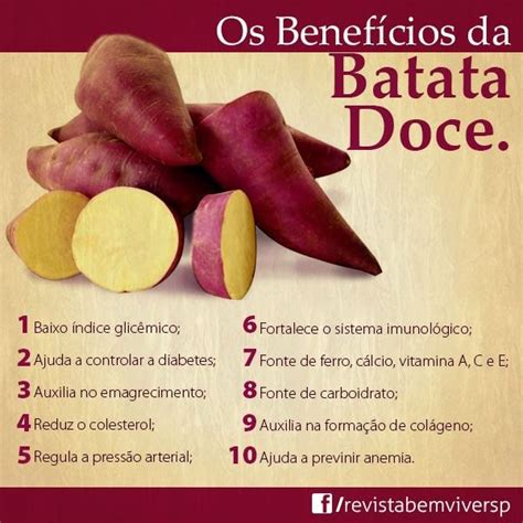 Batata Doce Benefícios