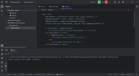 Video Aditya Kulkarni On Linkedin Technohacks Edutech Task 3 Rock Paper